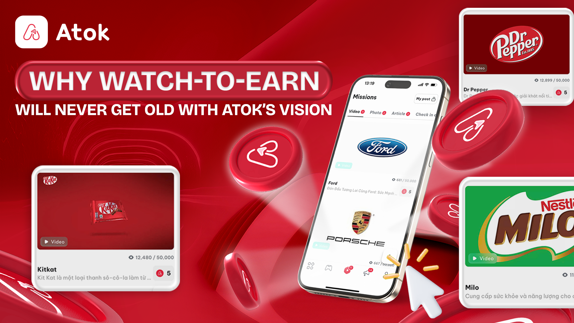 Why Watch-to-Earn Will Never Get Old: Atok’s Vision for the Future of Advertising | Atok